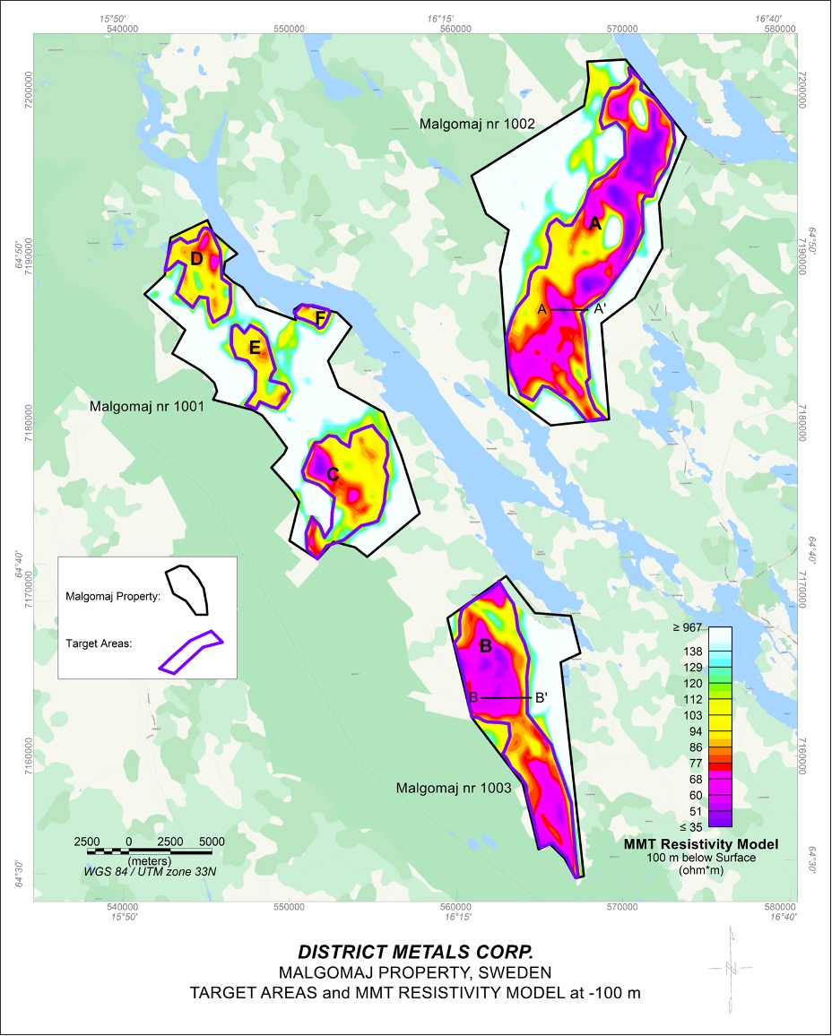 District Identifies Large and Robust Targets from Airborne MobileMT ...